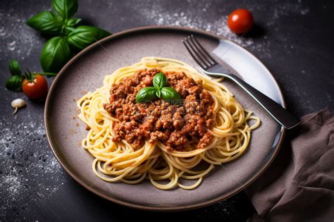 肉酱意大利面高清图片下载 正版图片600287024 摄图网