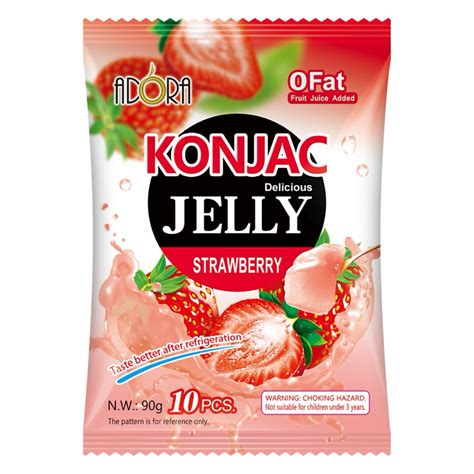 Adora Konjac Jelly 90g 20bag Snack Sweet Yummy Candies Dessert Lootbag