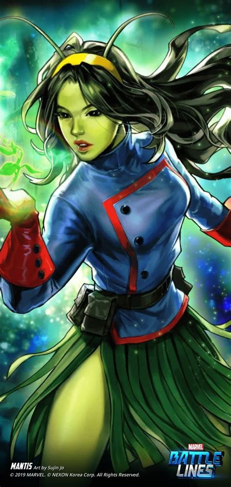 Mantis Marvel Battle Lines Wiki Fandom Mantis Marvel Marvel Character Design Galaxy Comics