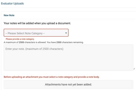 Using The Evaluator Uploads Feature Symphony For Programs