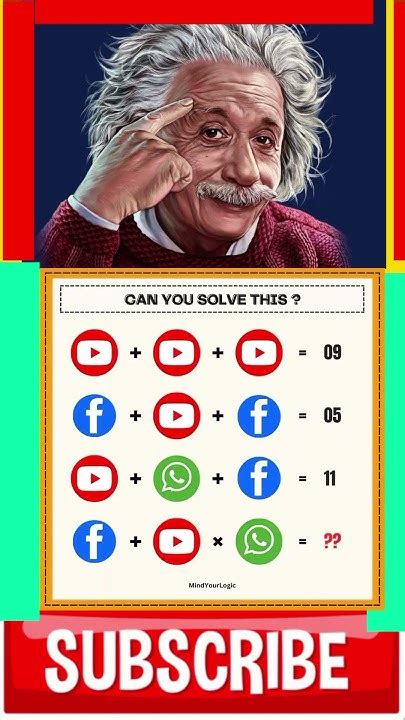 Can You Guess The Math Puzzle Shorts Maths Question Einstien