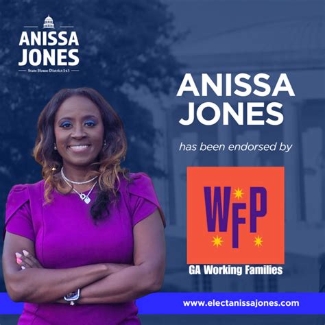 View Endorsements Anissa Jones For Georgia House
