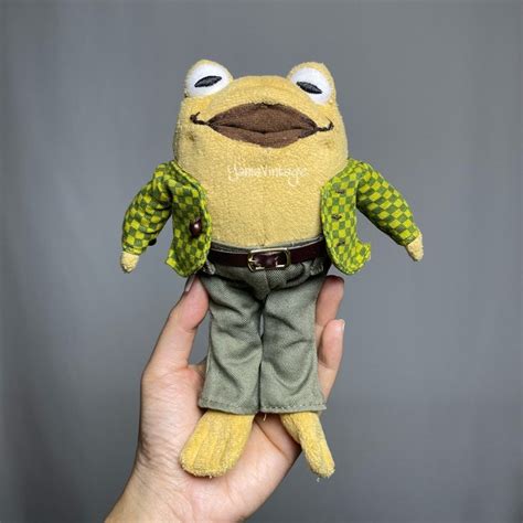 Vintage 1990s 2000s Frog And Toad Plush 75 Second Hand Stuffed
