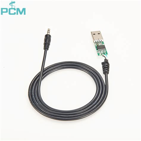 Kabel USB Ke UART Yang Disesuaikan Mendukung Sinyal UART 3 3V Pemasok Jack Audio 3 5mm Produsen