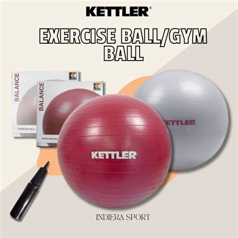 Jual Gymball 65 Kettler Original Bola Gym Ball Pilates Yoga Senam