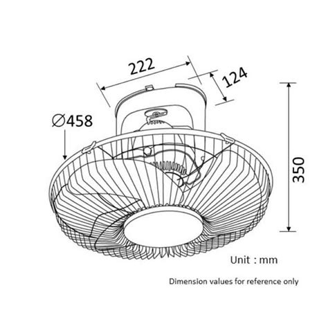 Quạt Đảo Trần Kdk M40r Gy Điện Máy Phan Thành