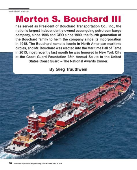 Interview Morton S Bouchard Iii Pulls No Punches