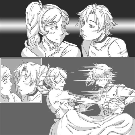 [osiria Arts] [rwby] Ruby Rose X Weiss Schnee Whiterose Confession