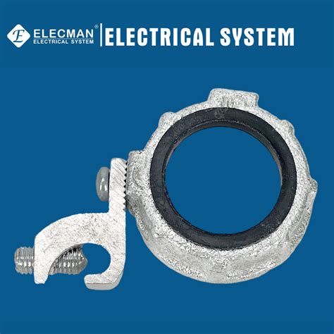 Ul Standard Insulated Grounding Bushings With Lug Rigid Conduit Bushing