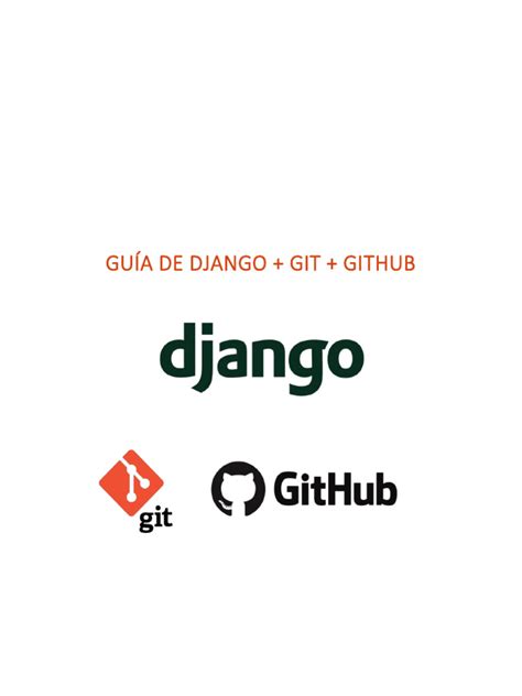 Guía Django Git Github 1 Pdf Archivo De Computadora Mac Os