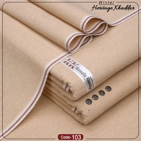 Original Pure Khaddar Handmade Fabric 100 Authentic Cotton Winter