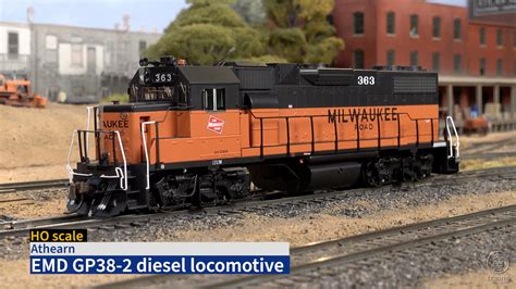 Athearn Genesis Ho Emd Gp38 2 Trains