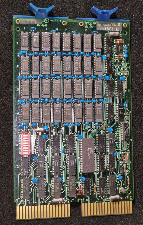 Intel Memory From 1976 For Digital Pdp 11 Systems R Vintagecomputing