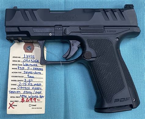 Walther Pdp F Series 9 Mm Gun Runners