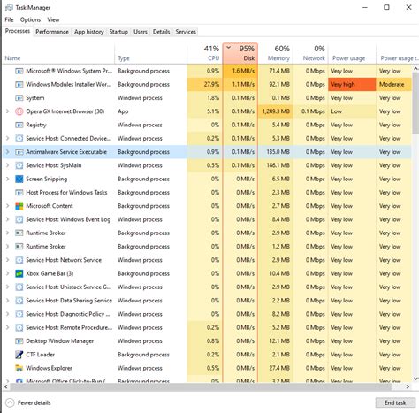 my disk is always 100 taskmanager doesn t explain why can someone