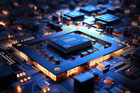Premium Ai Image Computer Hardware Chip Motherboard Semiconductor Premium Ai Image Computer Hardware Chip Motherboard Semiconductor