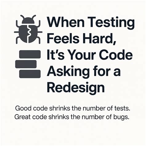 Stop Fighting Tests Fix The Code Instead By Maneesh Chaturvedi Codeelevation Apr 2025