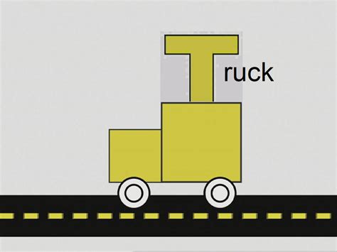 So Smart Letters T Z Part 1 T Is For Truck By Robertcleghorn On