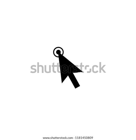 Vector Mouse Cursor Symbol Arrow Click Stock Vector Royalty Free