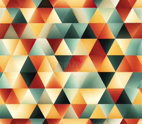 Triangle Fabric Pattern Seamless Pattern Stock Illustration Illustration Of Textile