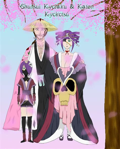 Kyoraku And Katen Kyokotsu By Shortyart On Deviantart