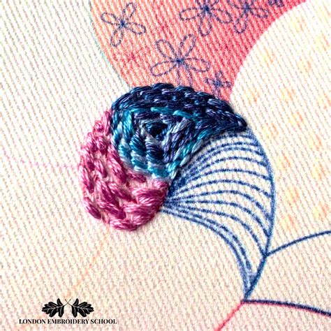 Intro To Embroidery Ammonite Design Online Class Part 1 And All