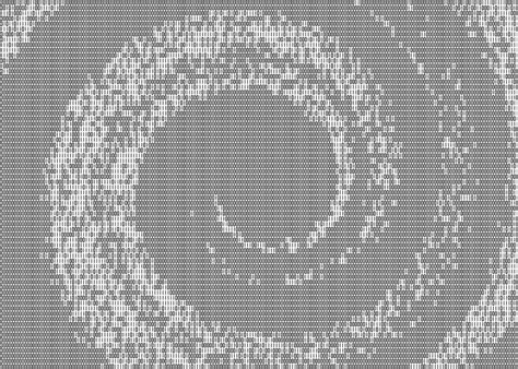 Binary Ascii Art