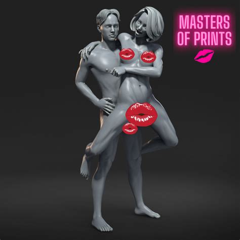 3d Printable Sex Nsfw Erotic Miniature 75 Mm Scale By Printpleasure