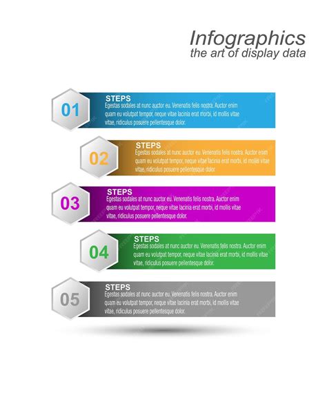 Premium Vector Infographic Template For Modern Data Visualization And