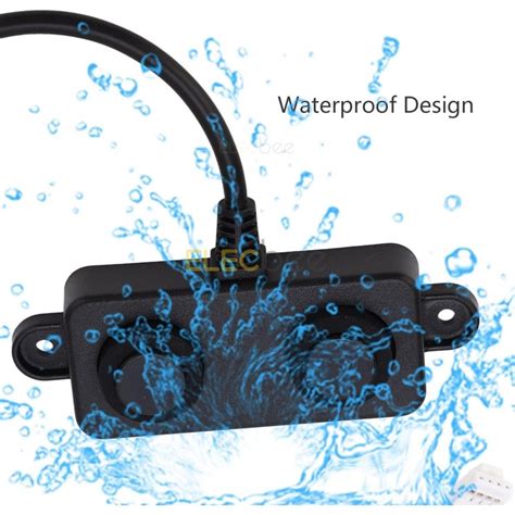 Elecbee Ultrasonic Distance Sensor Pwm Uart Controlled 3‑450cm Ranging Dc 3 3v‑5v Waterproof