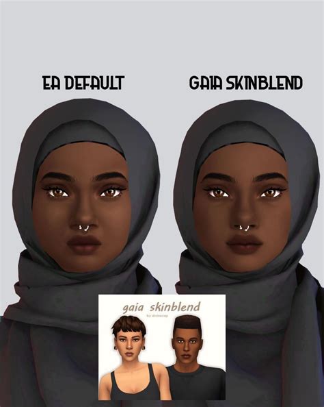 Gaia Skinblend Divinecap The Sims 4 Skin Sims 4 Mm Cc The Sims 4