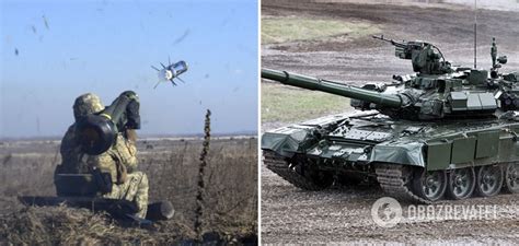 Втрати Росії у війні проти України українські десантники з Javelin знищили російський танк