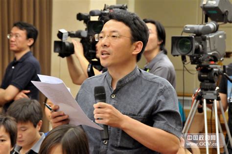 中央电视台记者提问