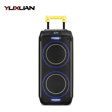 Guangzhou Factory New Private Dual Inch Trolley Speaker Tws Party