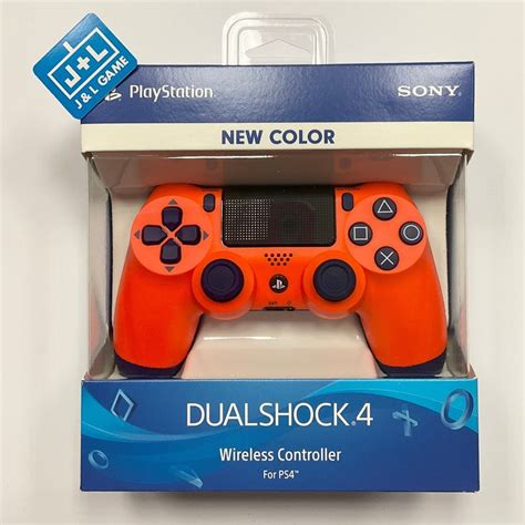 Sony Dualshock 4 Wireless Controller Sunset Orange Ps4 Playstation 4 Dualshock Wireless