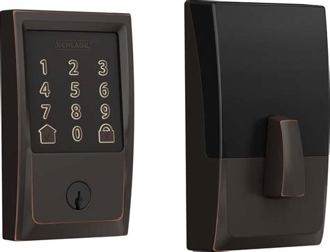 Schlage Encode Smart Wi Fi Deadbolt Voice Control Built In Wi Fi Battery Operated Pre Set