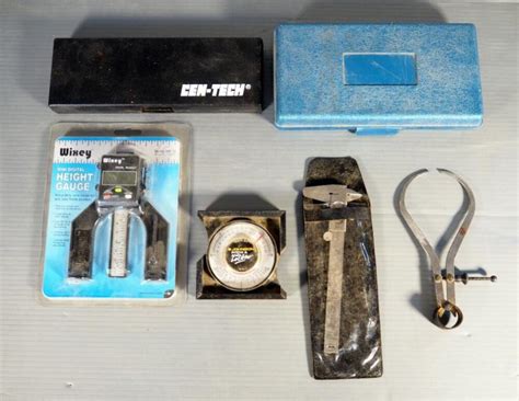 Cen Tech Digital 6 Caliper Compass Set Wixey Digital Height Gauge