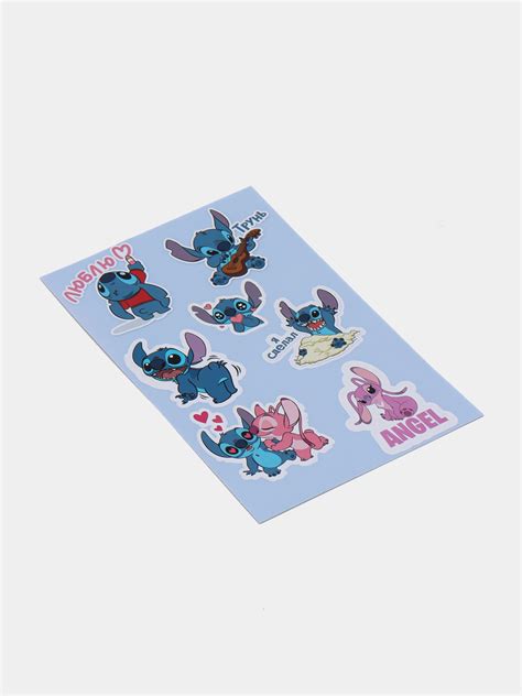 Стикеры наклейки Стич купить по низким ценам в интернет магазине Uzum 705107