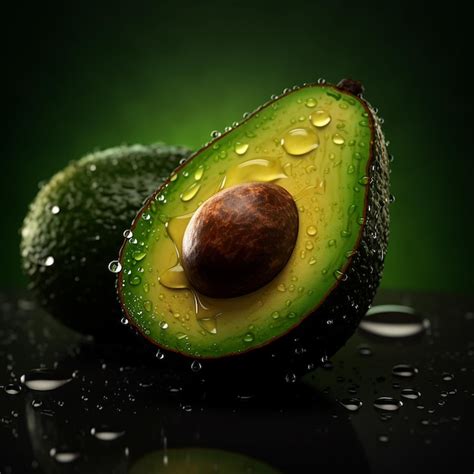 Premium Photo Avocado Digital Art Landscape