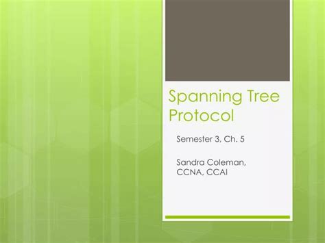 Ppt Spanning Tree Protocol Powerpoint Presentation Free Download Id 5203835