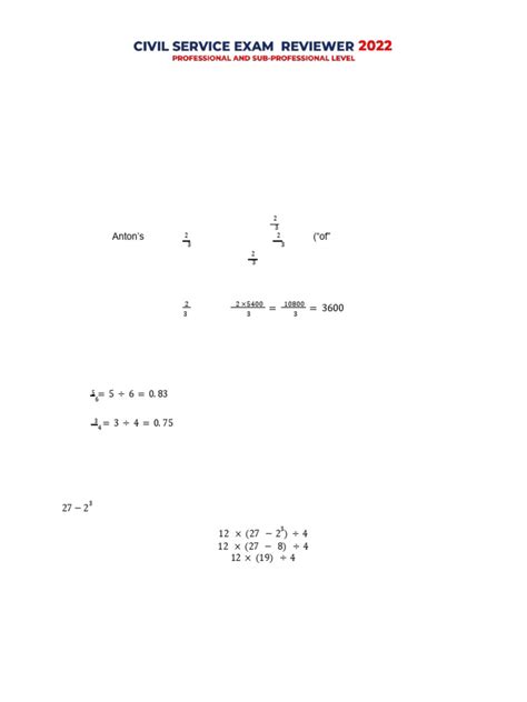 Numerical Ability Part 1 Answer Key Pdf Mathematical Objects Numbers