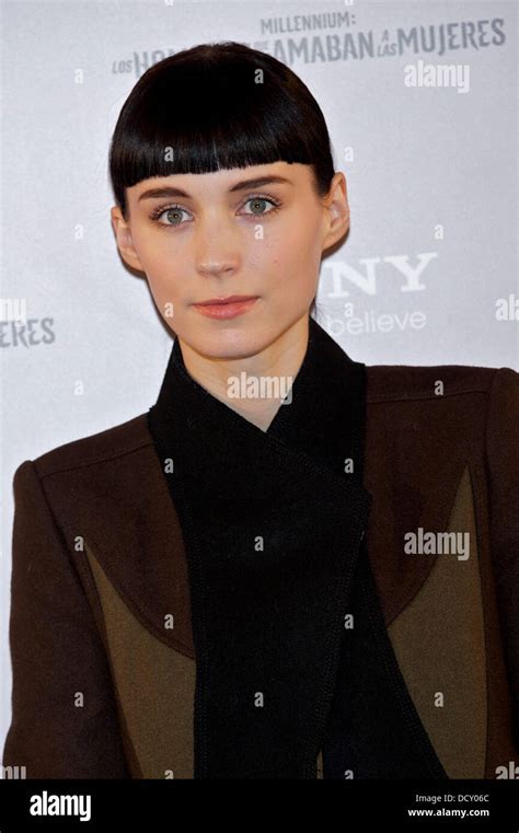 Rooney Mara The Girl With The Dragon Tattoo Photocall Hotel
