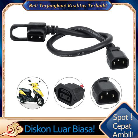 Jual Soket Volta Vs C13socket Kabel Converter Charger Motor Listrik