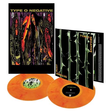 Type O Negative ‘october Rust‘ 2lp Limited Edition Only 1000 Made