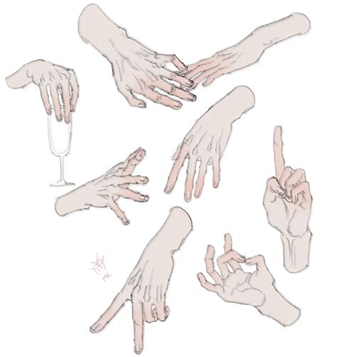 Hand Poses By Evoyyzi On Deviantart