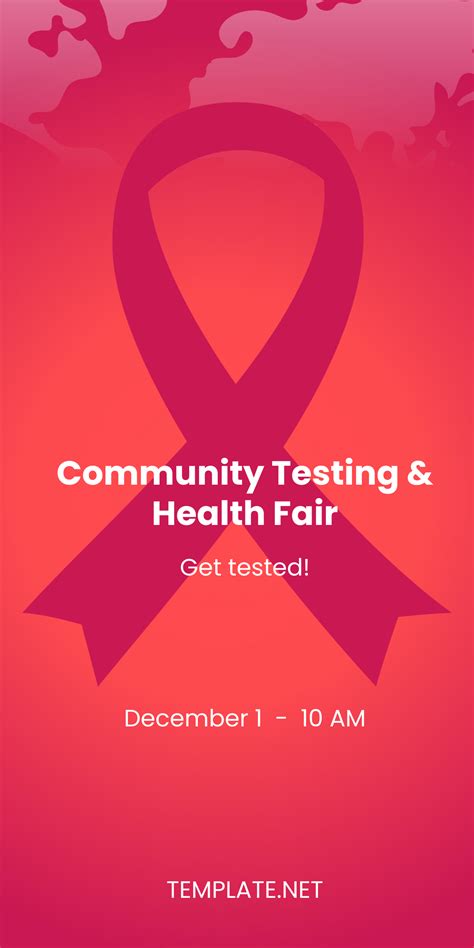 Free World Aids Day Templates To Edit Online