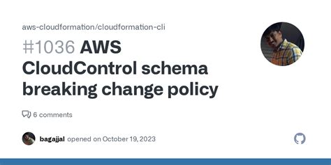 Aws Cloudcontrol Schema Breaking Change Policy Issue Aws