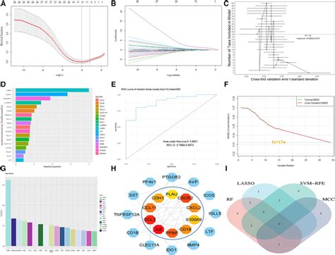 Machine Model Diagram And Immune Related Gene Network A Least Download Scientific Diagram