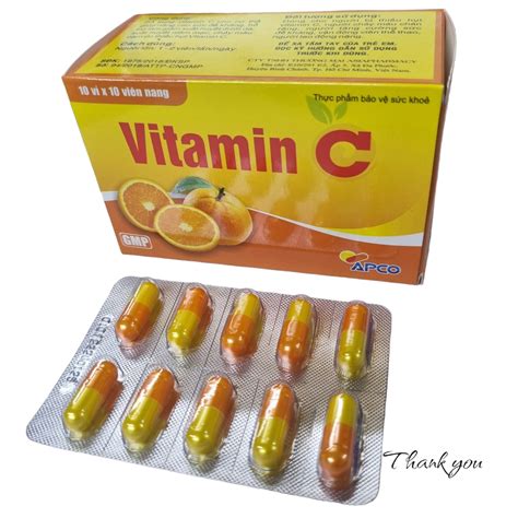 Vitamin C Apco CÔng Ty ĐẠi DƯỢc ThÀnh