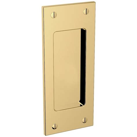 Baldwin Pd006pass Santa Monica Passage Pocket Door Set With Door Pull